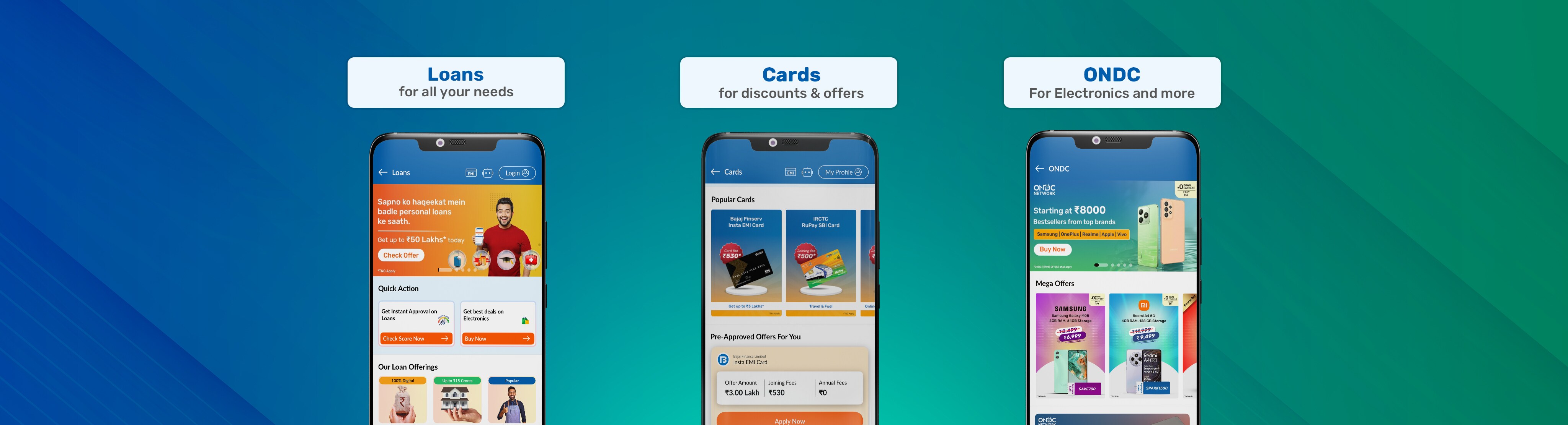Bajaj Finserv Markets Instant Loan App Online for Android and iOS